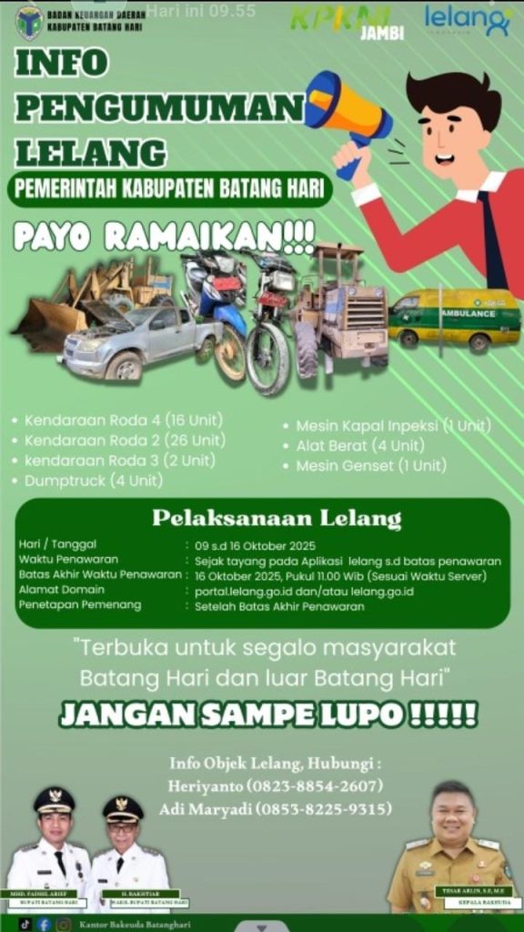 DPRD Batanghari Resmi Tetapkan Fadhil dan Bakhtiar Sebagai Bupati dan ...